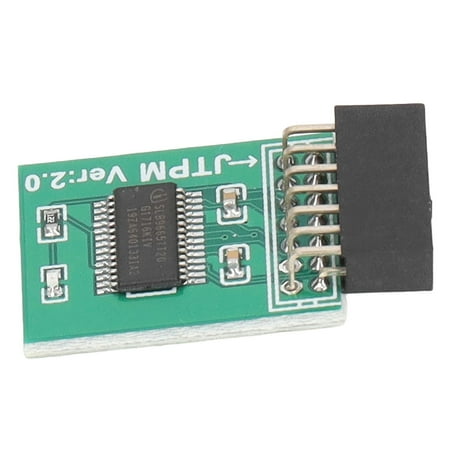 TPM Board, LPC Interface Wide Compatibility Green 14 Pin TPM 2.0 Module ...
