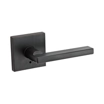 Kwikset Halifax Venetian Bronze Steel Privacy Lever 2 Right or Left ...