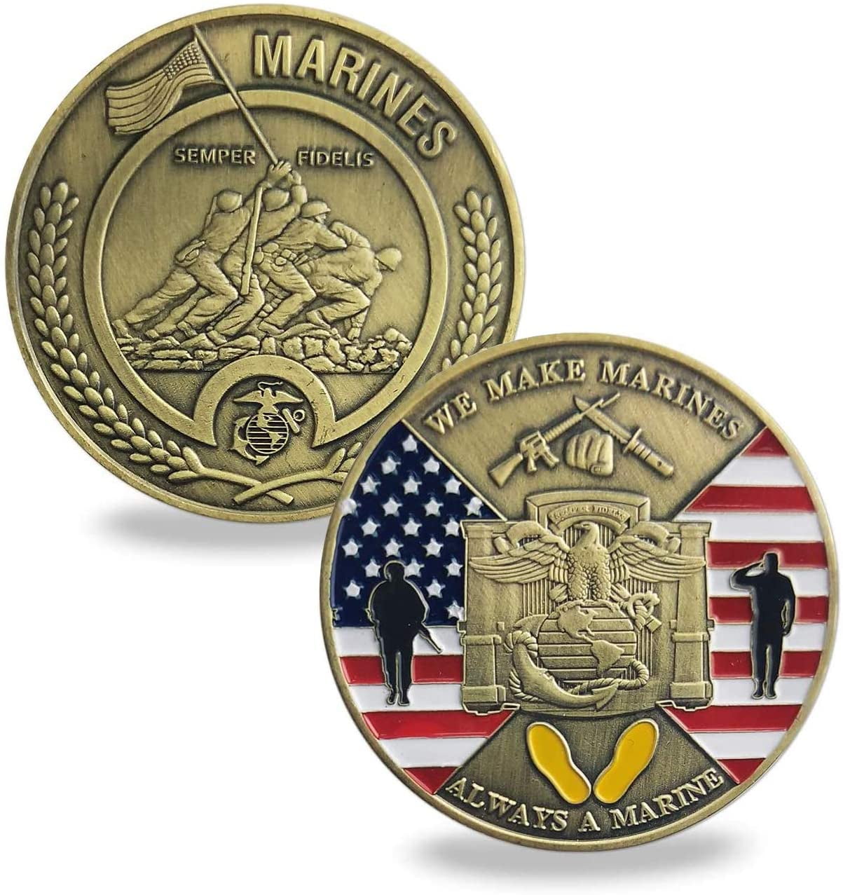 US MCRD San Diego Challenge Coin Marine Corps Recruit Depot Military ...