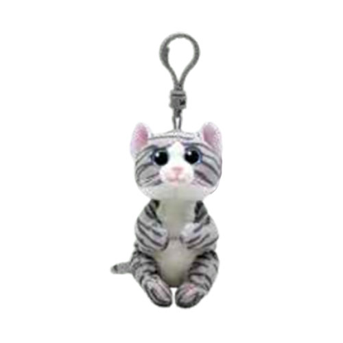 Ty Beanie Baby Bellies - MITZI the Tabby Cat (Plastic Key Clip 4 Inch ...