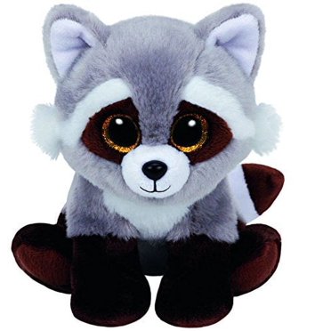 Ty Beanie Boos Roxie The Pink/Purple Raccoon Plush - Walmart.com