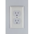 Hyper Tough Safety Outlet Covers 30pk 2-inch Child-Resistant Electrical ...