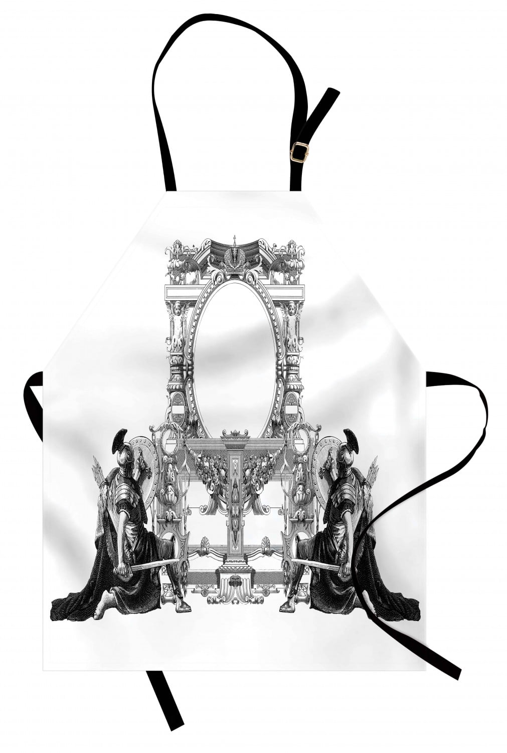 Victorian Apron Victorian Frame with a Gladiator Warrior Roman ...