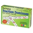 LEARNING ADVANTAGE The Original Fraction Dominoes - 49 Dominoes - Math ...