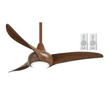 Minka-Aire Light Wave LED 44" Ceiling Fan with 3 blades - White w ...
