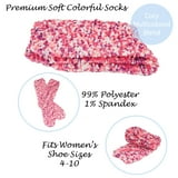 Women's Super Soft Warm Comfy Fuzzy Fluffy Plush Cozy Cute Polka Dots ...