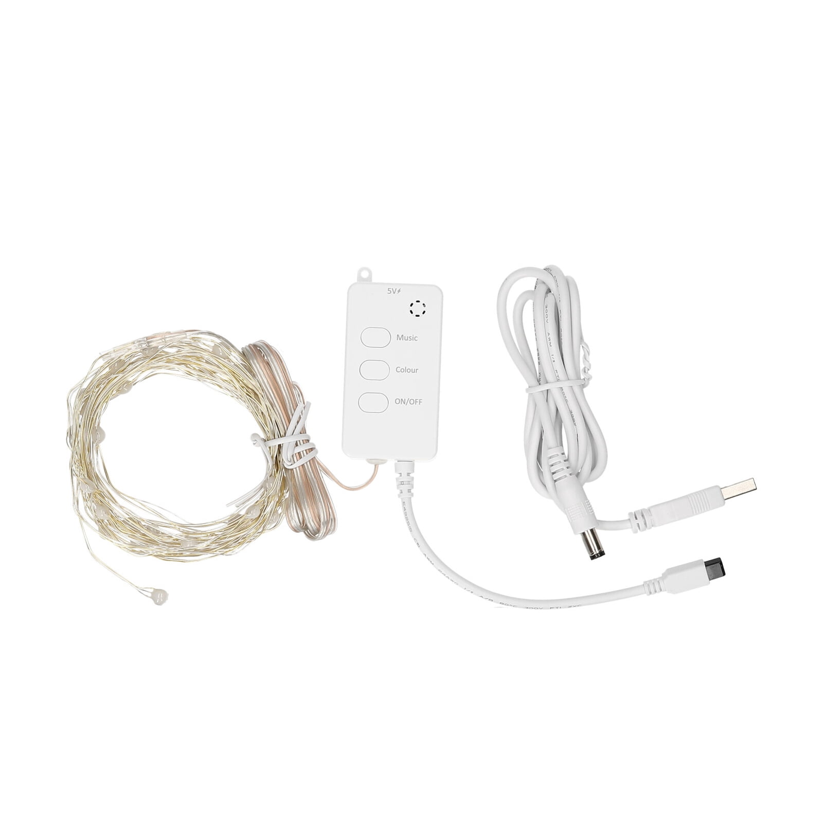 Smart WiFi RGB Fairy String Light Luces de alambre de cobre 65.6ft ...