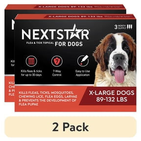 Provecta Advanced Flea and Tick Drops for Dogs Over 55 lb, Kills and ...