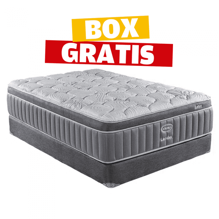 Colchon y Box Individual - Lander Amércia America Lander | Walmart en línea