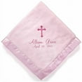 Personalized Precious Cross Pink Baby Blanket - Walmart.com