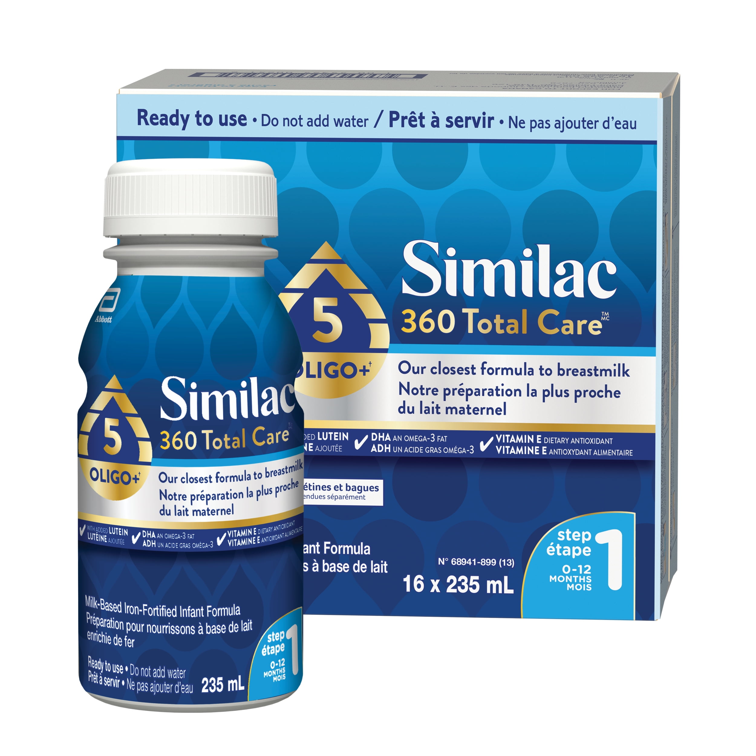 Similac 360 Total Care Step 1, Baby Formula, Infant Formula, blend of 5 ...