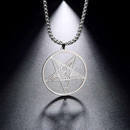 ALmi Baphomet Pendant Satanic Amulet Symbol Of Evil Standin For Satan ...