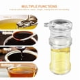 Clear Acrylic Condiment Bottle 3.38 oz - Durable Salad Dressing, Oil ...