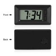 LCD Digital Table Car Dashboard Desk Electronic Clock with Date Time ...