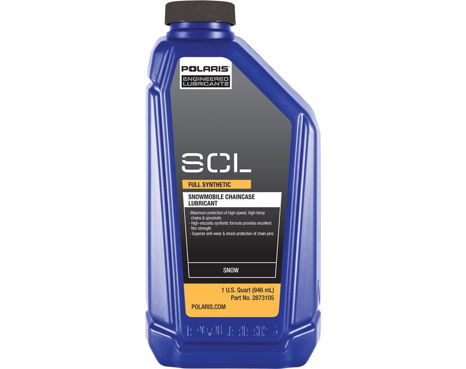 Polaris 2873105 SCL Full Synthetic Snowmobile Chaincase Lubricant Oil ...