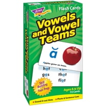 TREND Vowels and Vowel Teams Skill Drill Flash Cards - Walmart.com