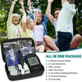 LPOW Blood Glucose Monitor Kit, 100 Glucometer Strips, 100 Lancets, 1 ...