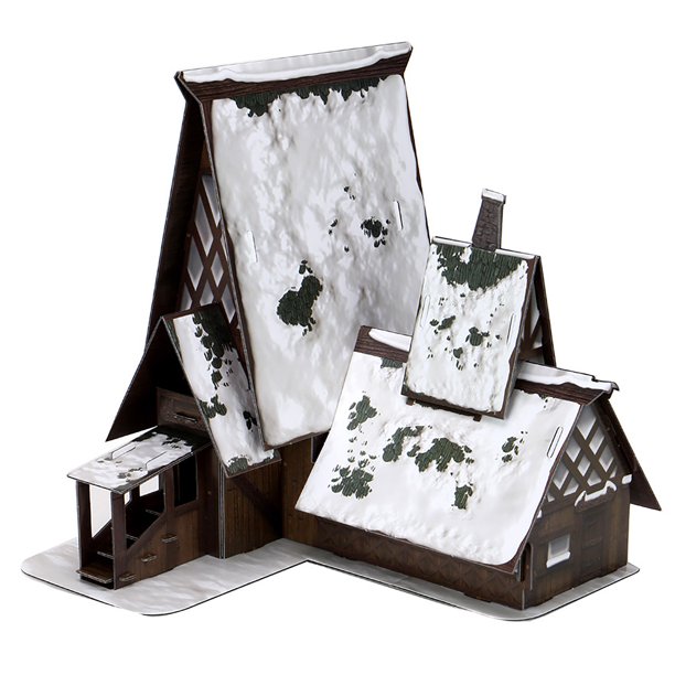 D&D Icons of the Realms Miniatures: Icewind Dale: Rime of the Frostmaiden - The Lodge Papercraft ...