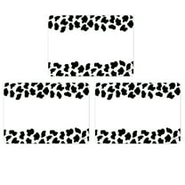 Creative Teaching Press Dots On Black Name Tag/Labels, 36 Per Pack, 6 ...
