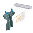 Minky Homecare 5 Line Retractable Clothesline - Walmart.com