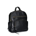 No Boundaries Women's Natalie Mini Backpack Black Pebble - Walmart.com