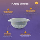 YBM Home Deep Plastic Colander for Washing and Draining Pasta, 14 inch ...