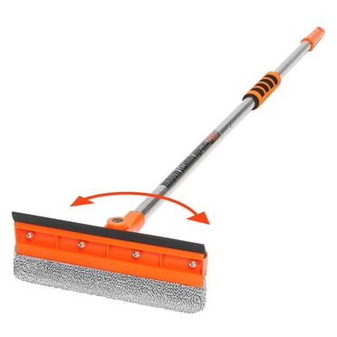 Extendable Window Cleaner Telescopic Squeegee Wiper Long Handle Washer ...