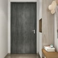 CHIHUT Dark Grey Wood Wallpaper, Self Adhesive, Removable, Waterproof Vinyl, 17.7''x100 ...