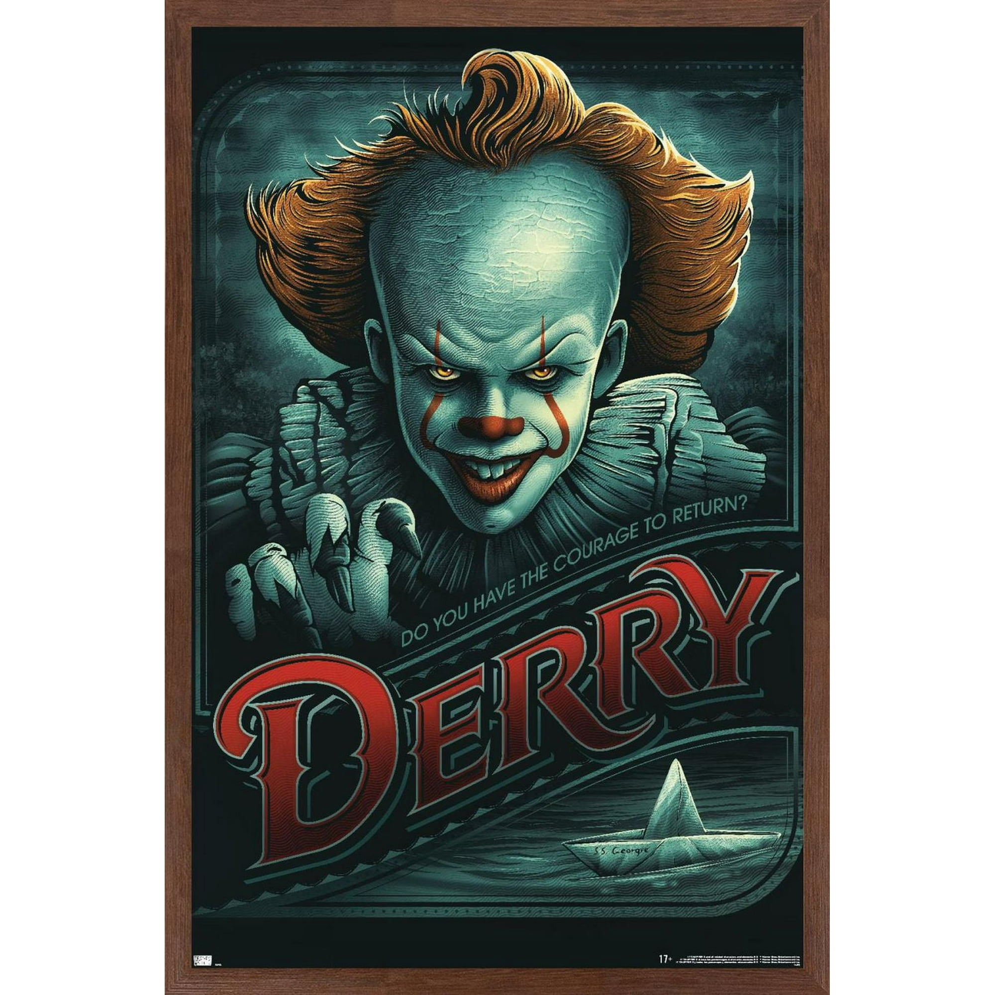 Click here for Trends International It - Pennywise Derry Wall Pos... prices