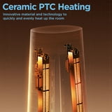 Midea 3-in-1 Bladeless Fan, Air Purifier, Heater, H13 HEPA Filter ...