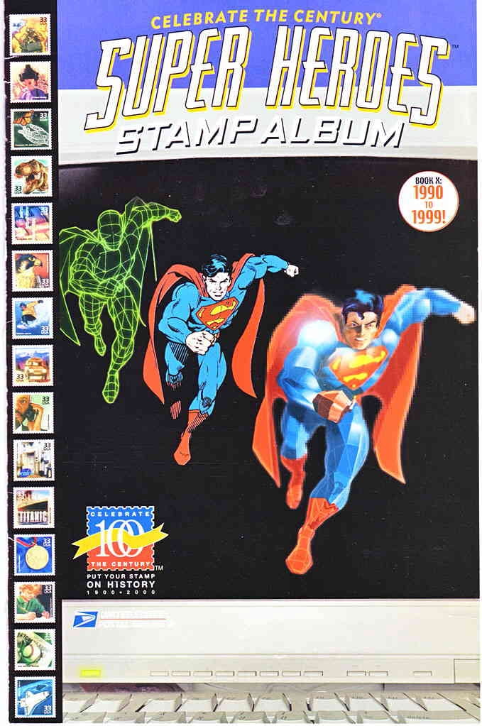Super Heroes Stamp Album #10 VF ; DC Comic Book - Walmart.com