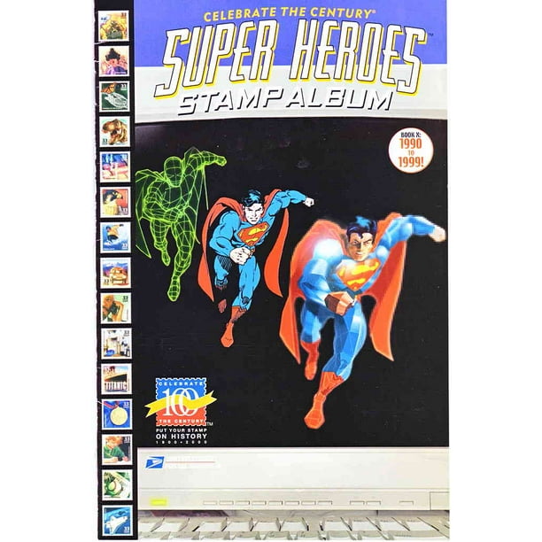 Super Heroes Stamp Album #10 VF ; DC Comic Book - Walmart.com