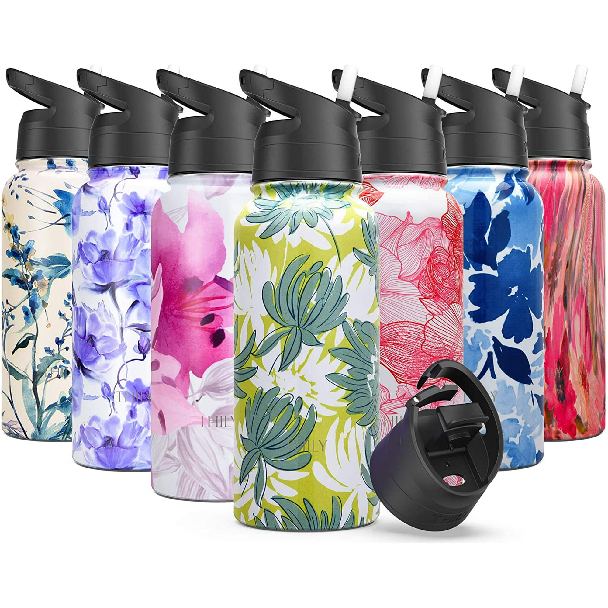 Click here for Siabc-Stainless Steel Insulated Water Bottle - Tri... prices