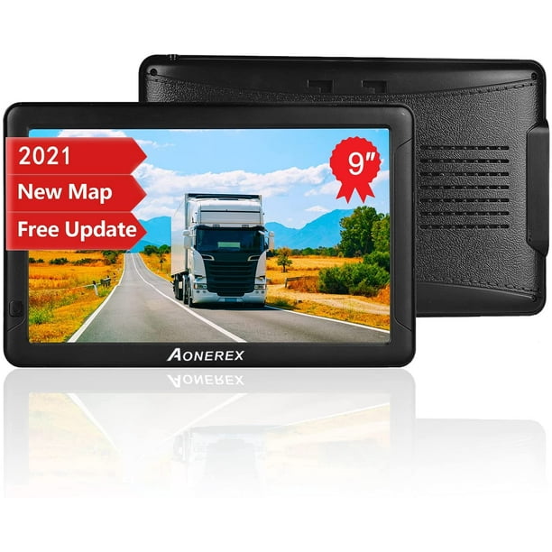 GPS Navigation for Car Truck 9 inch Lorry HGV Voice GPS Navigation with ...
