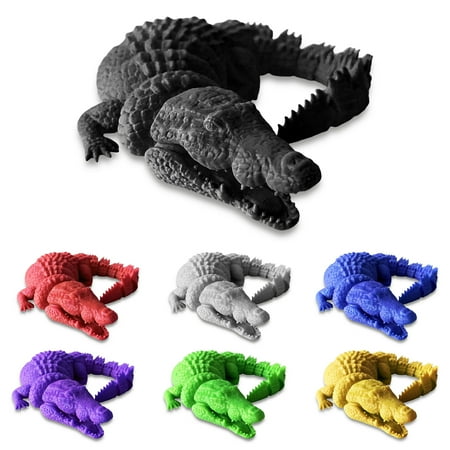 Neinkie Simulated Crocodiles Model Realistic Alligator Figurines ...
