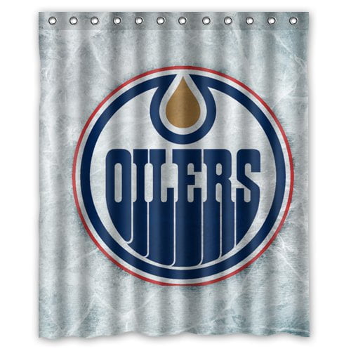 Click here for Touxihaa Edmonton Oilers Logo Shower Curtain Bathr... prices