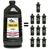 TIKI Citronella Torch Fuel, 128 oz – Easy Pour, Long-Lasting Outdoor ...