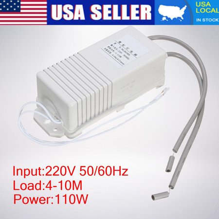 10KV 10000V 30mA Neon Sign Light Power Supply Electronic Transformer ...