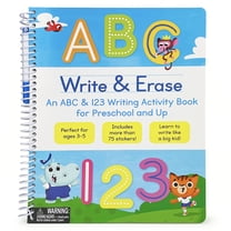 Scholastic Early Learners ABC 123 Write and Wipe Flip Book: Scholastic ...