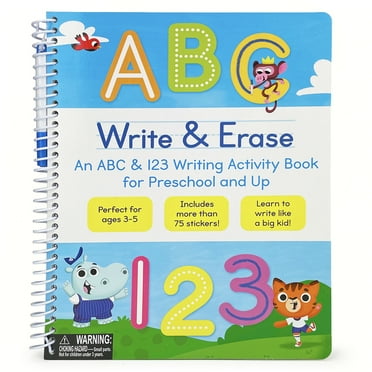 Scholastic Early Learners ABC 123 Write and Wipe Flip Book: Scholastic ...