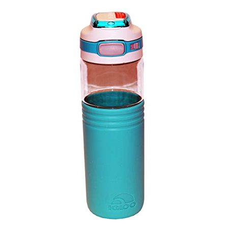 Igloo Tahoe 24 oz. Chugger Water Bottle, Aqua/White | Walmart Canada