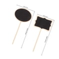 BESTYASH 20pcs Flower Identifying Board Chalkboard Plants Label Marker ...