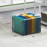 "Samstar Hanging File Organizer, Mesh File Crate for Letter Size ...