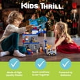 Kidsthrill Kids Airplane Toy with Bump & Go Technology, Flashing Lights ...