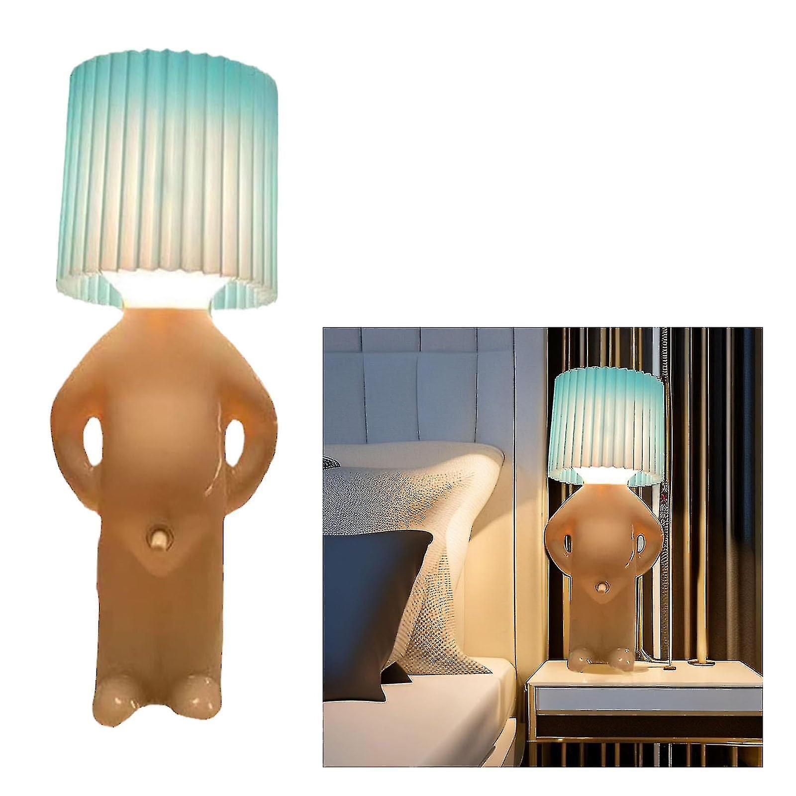 Shy Man Lamp,naughty Boy Creative Desk Lamp Funny A Little Desk Shy Man ...