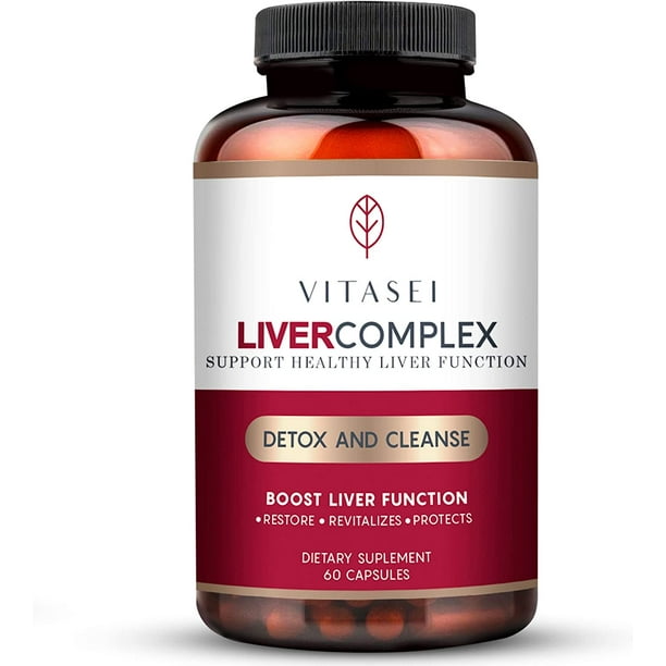 Vitasei Liver Cleanse Detox And Repair Liver Complex W Milk Thistle