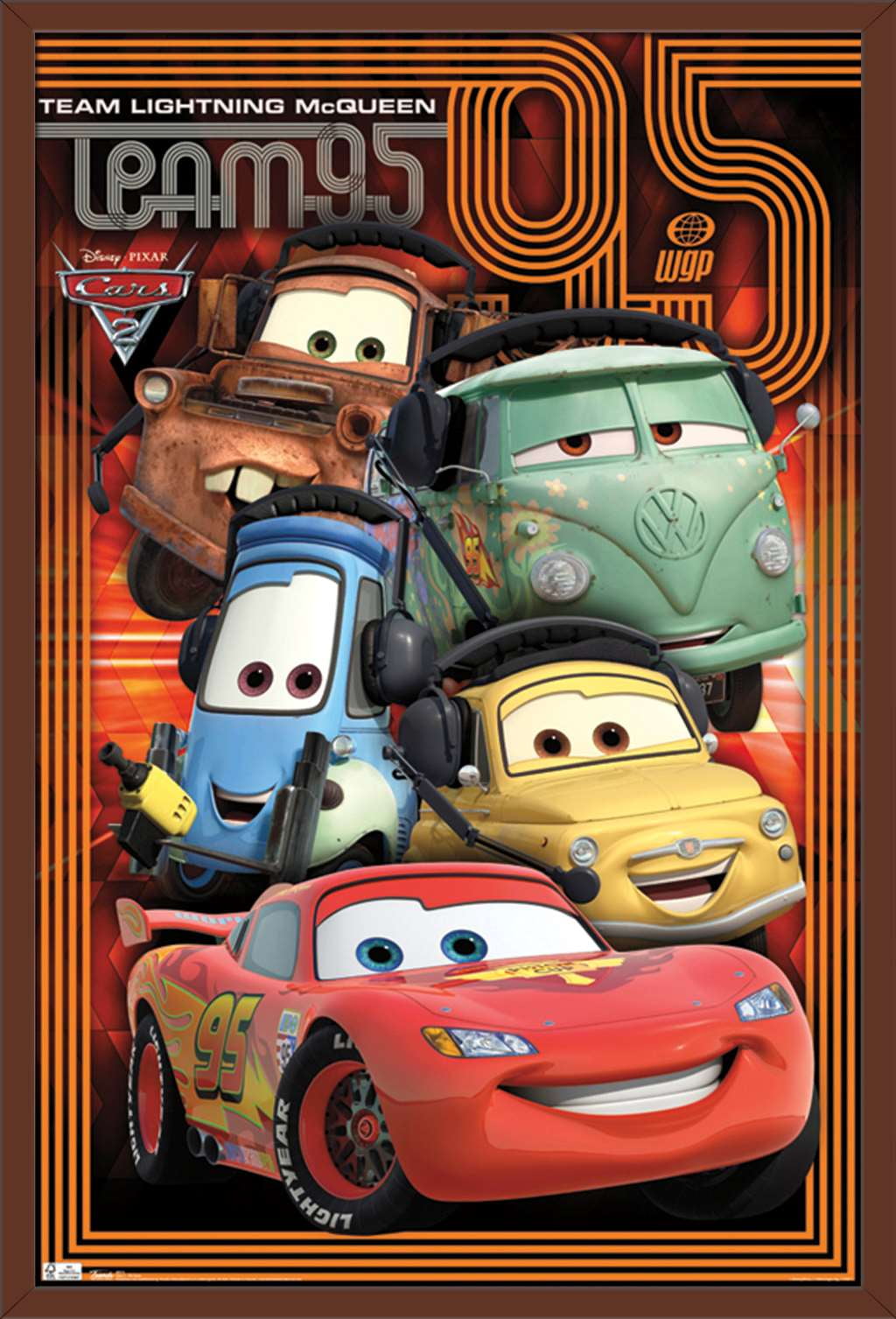 Disney Pixar Cars 2 Pit Crew Poster Walmart Walmart Disney Pixar Cars 2 Pit Crew Poster Walmart Walmart