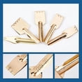 5Pcs 5 Style Brass Fourtain Pen Nibs Tibetan Language Writing Pen Nib ...
