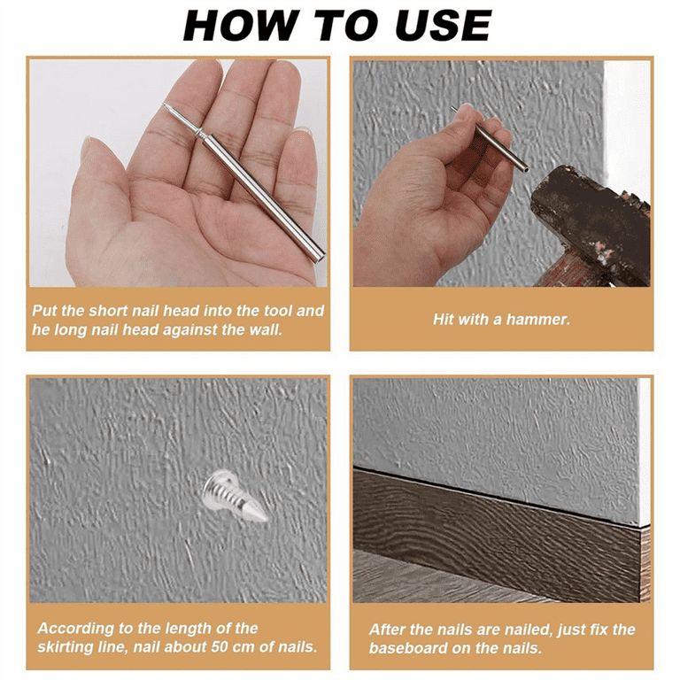 Baseboard nails store