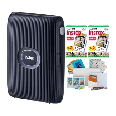 Fujifilm Instax Link Wide Instant Smartphone Photo Printer (Gray ...